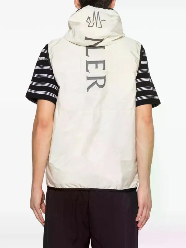 Moncler Logo-print Hooded Gilet