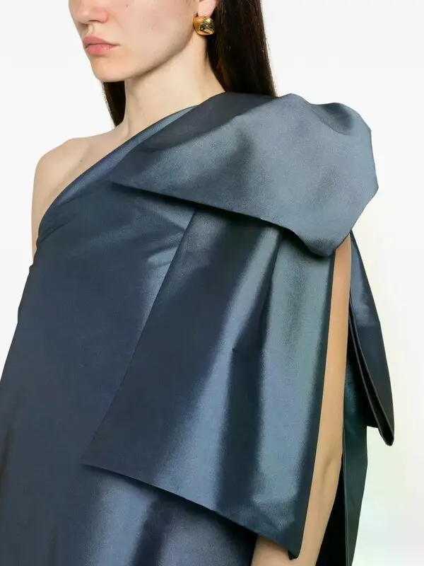 Bernadette Winnette One-shoulder Mini Dress - Blue