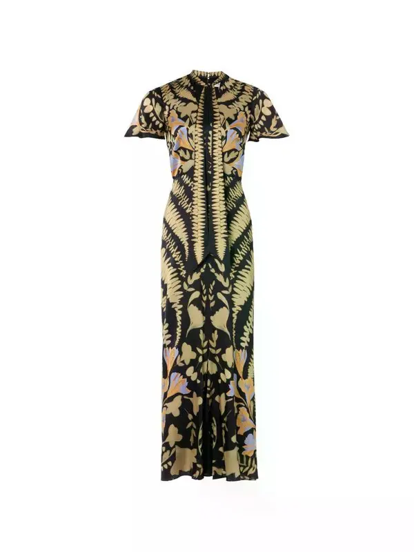 TEMPERLEY LONDON Ivy Silk Dress - Black