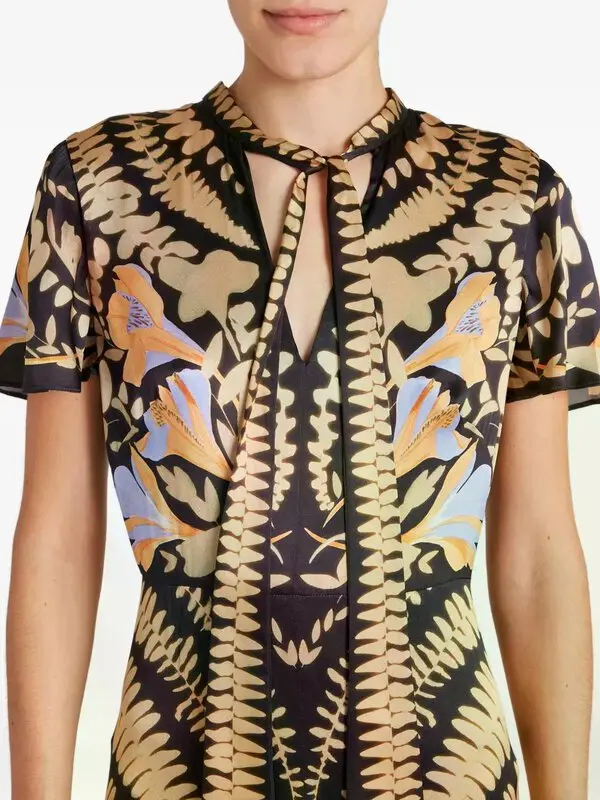 TEMPERLEY LONDON Ivy Silk Dress
