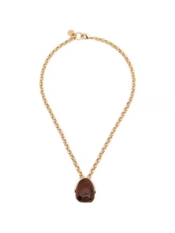 Jacquemus Le Pendant Raisin Chain Necklace - Gold