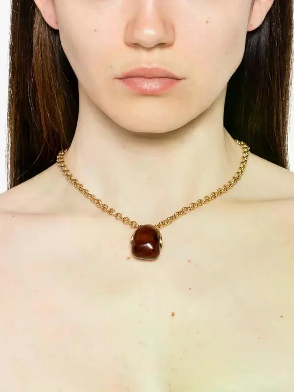 Jacquemus Le Pendant Raisin Chain Necklace