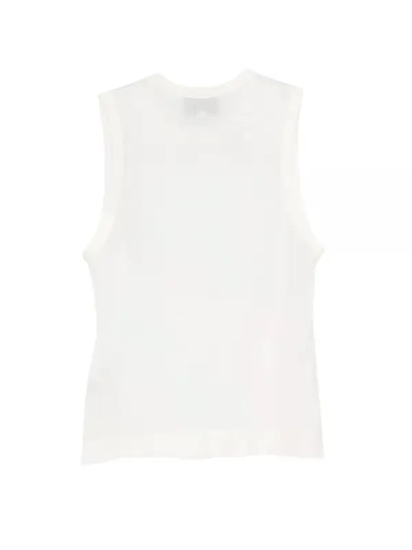AMI Paris Crew-neck Sleeveless T-shirt