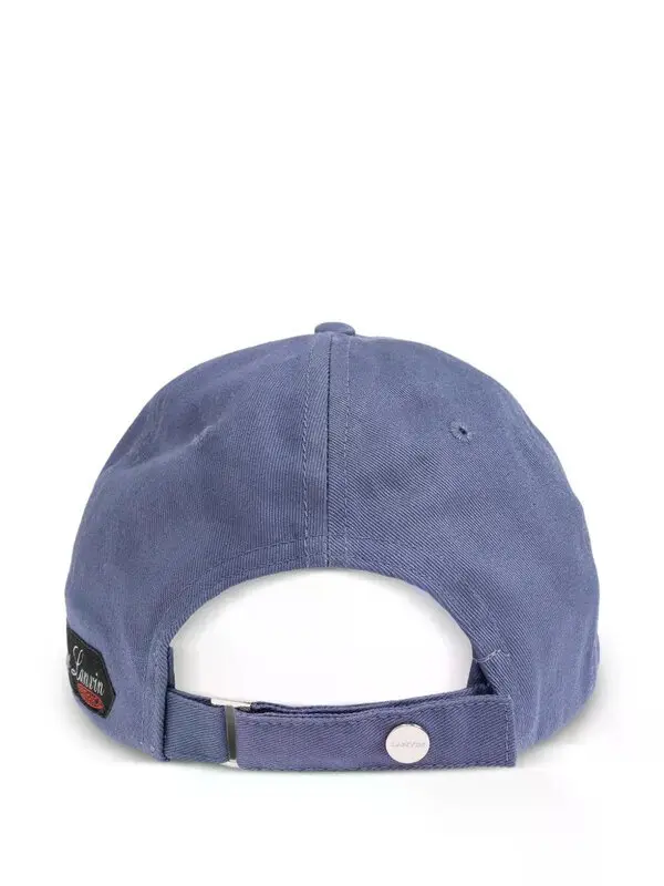 LANVIN Signature Logo-patch Baseball Cap