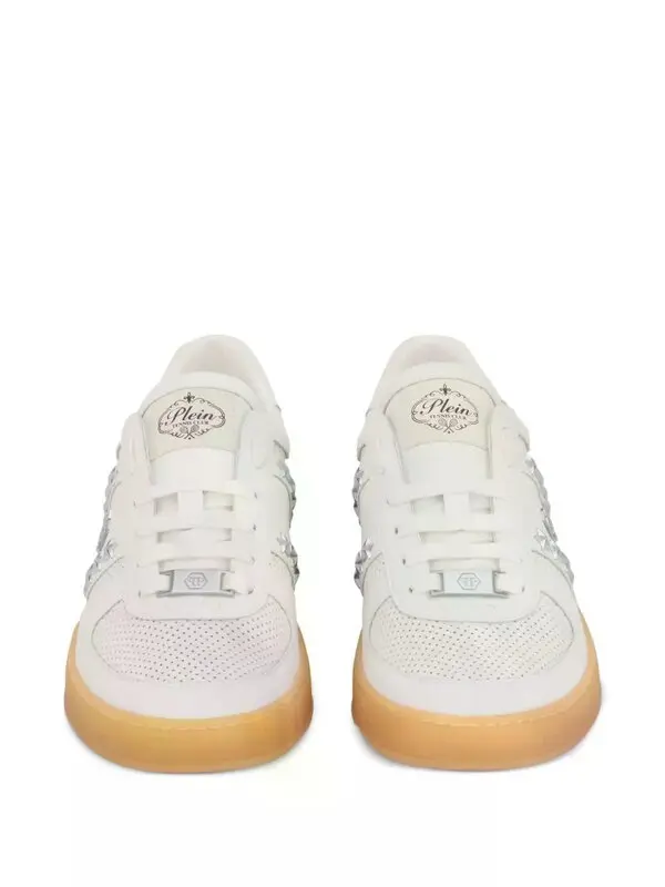Philipp Plein Retro Rebel Sneakers - White
