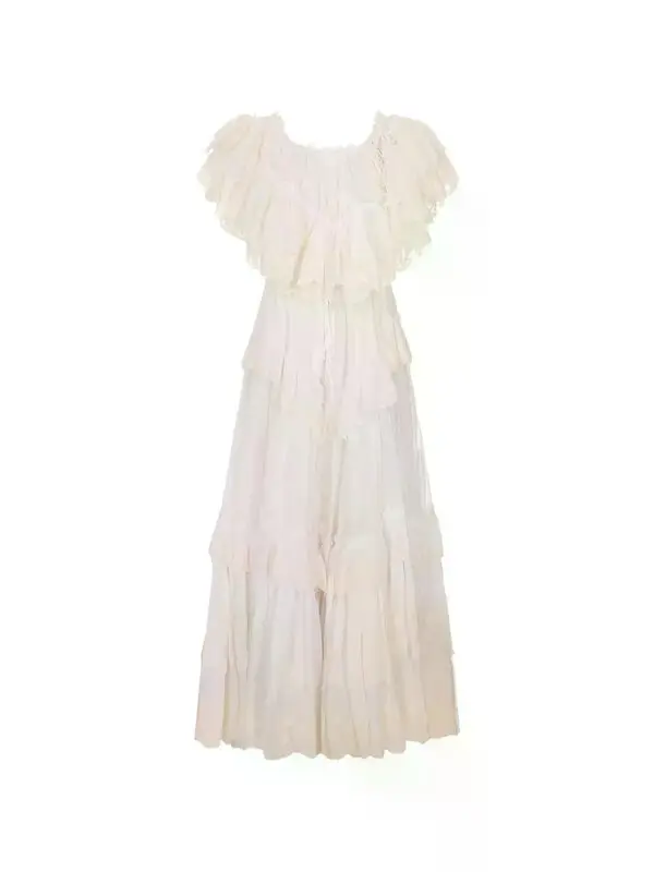 Chloé Lace-embroidered Maxi Dress