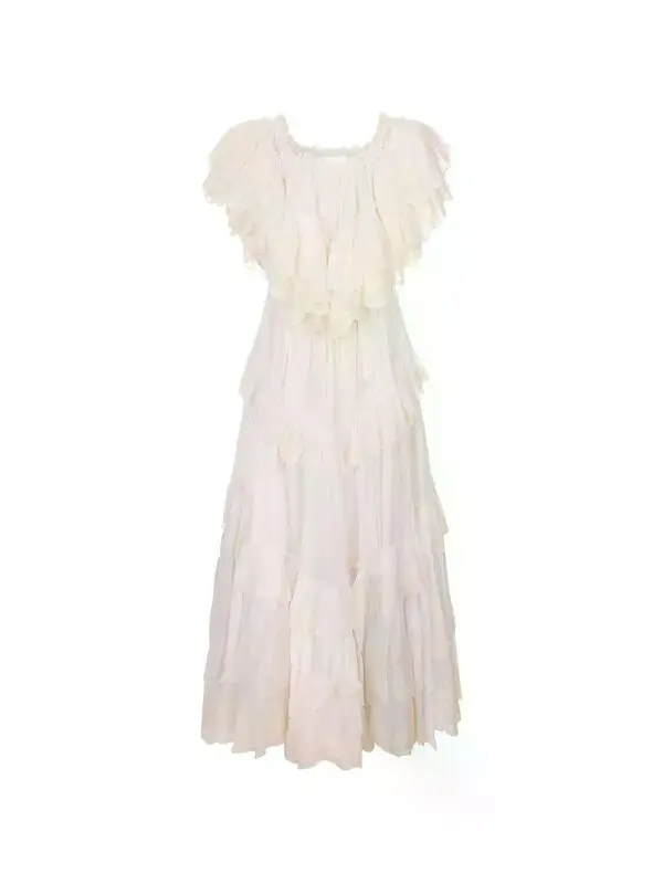 Chloé Lace-embroidered Maxi Dress