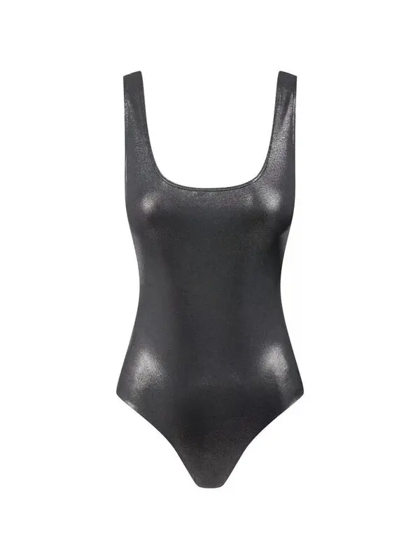 MAISON CLOSE Open-back Swimsuit - Silver