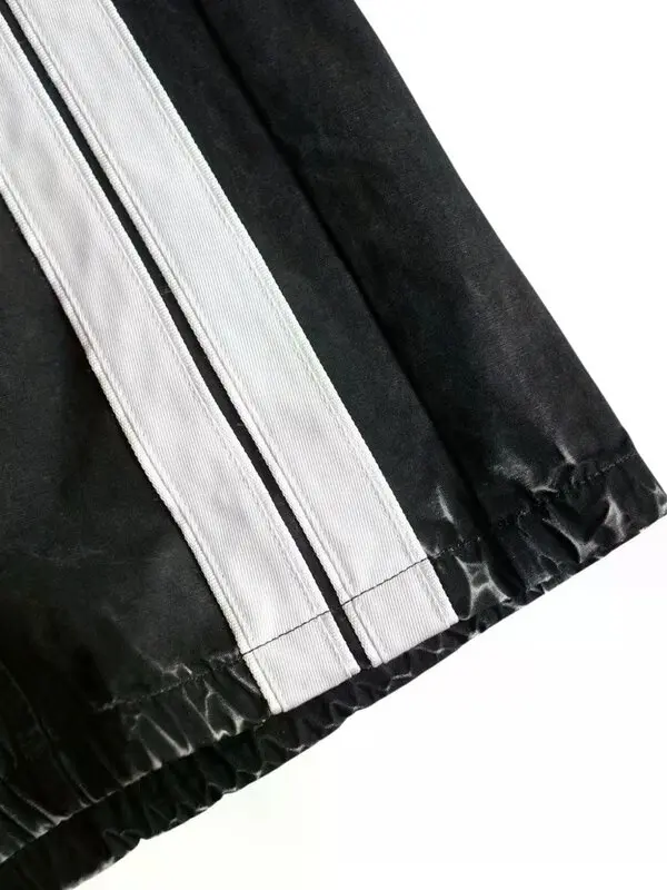 RRR123 Apocrypha Side-stripe Trousers - Black