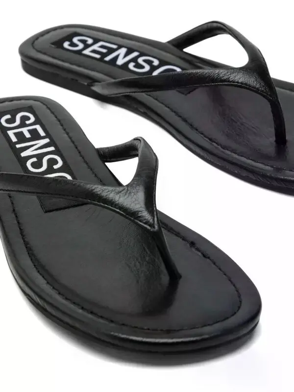 Senso Norah Flat Sandals - Black