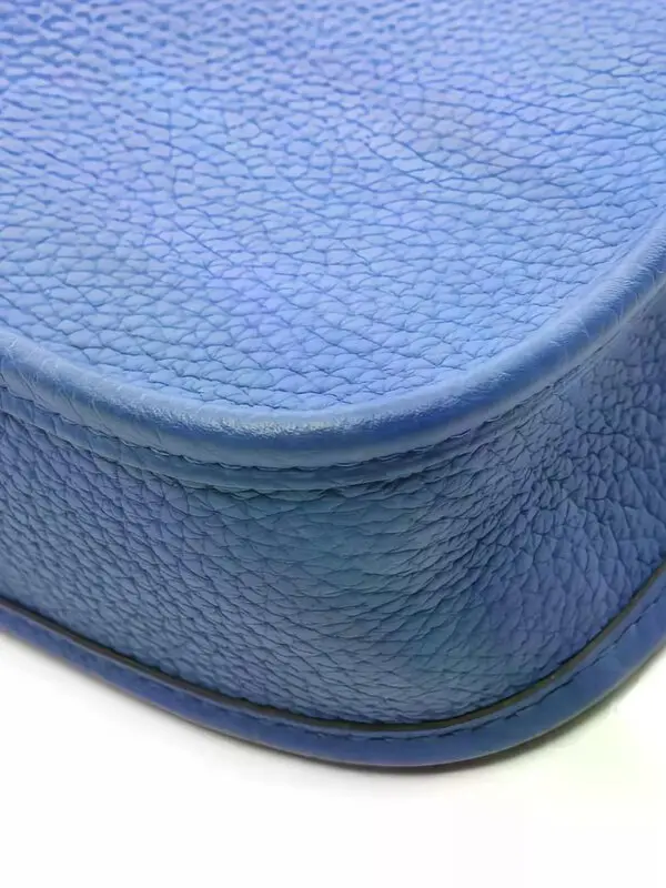 Hermès Evelyn Leather Shoulder Bag - Blue