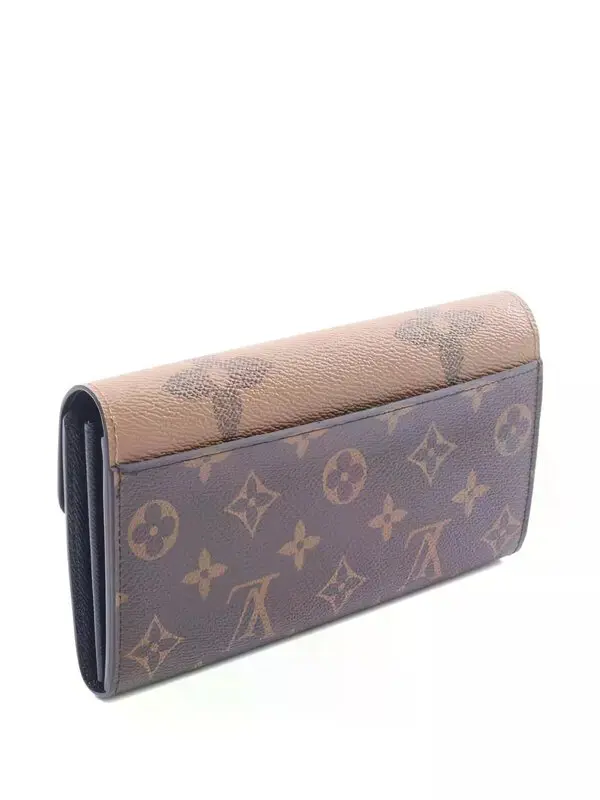 LOUIS VUITTON 2010s Portefeuille Sarah Giant Reverse Wallet - Neutrals