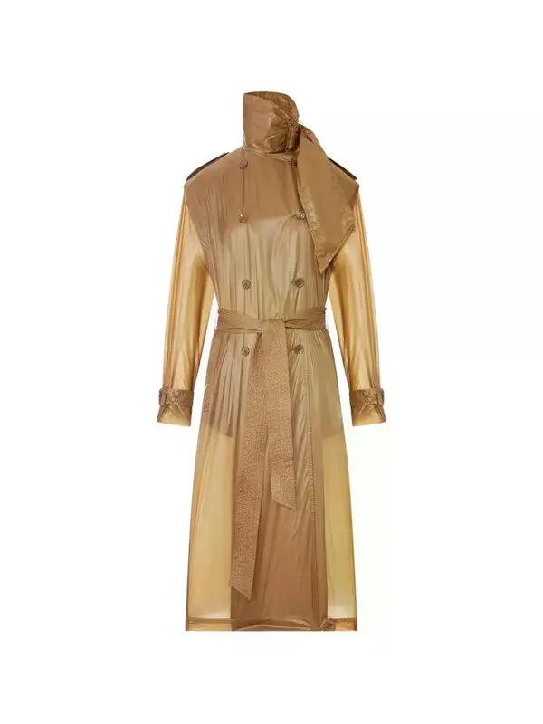 Saint Laurent Double-breasted Coat - Neutrals