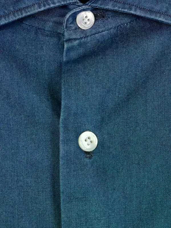 FINAMORE 1925 Spread-collar Shirt