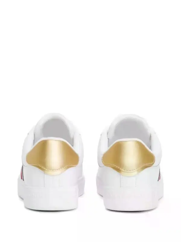 Tommy Hilfiger Stripe-detail Leather Sneakers