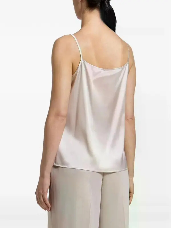 Peserico Monili-trim Camisole Top - Neutrals
