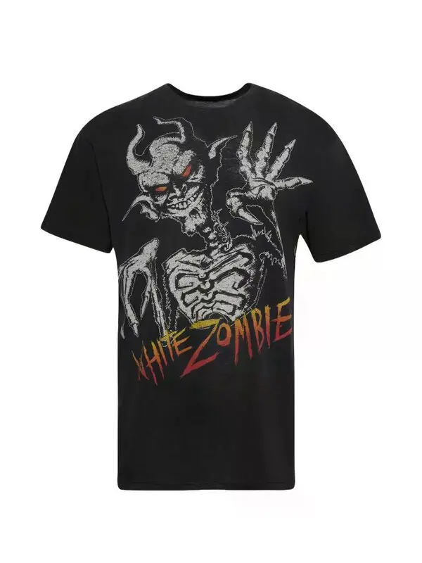 EARTHLING VIP White Zombie Graphic-print T-shirt - Black