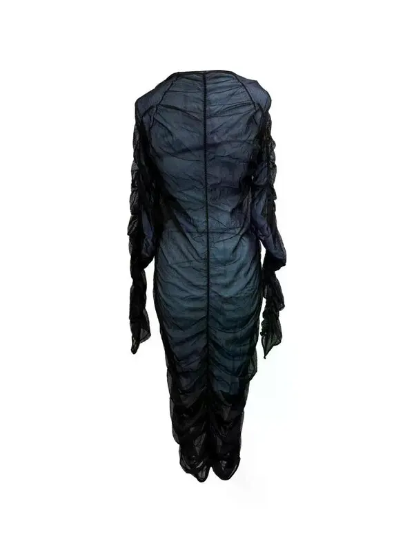 Bottega Veneta Square-neck Ruffle-embellished Dress