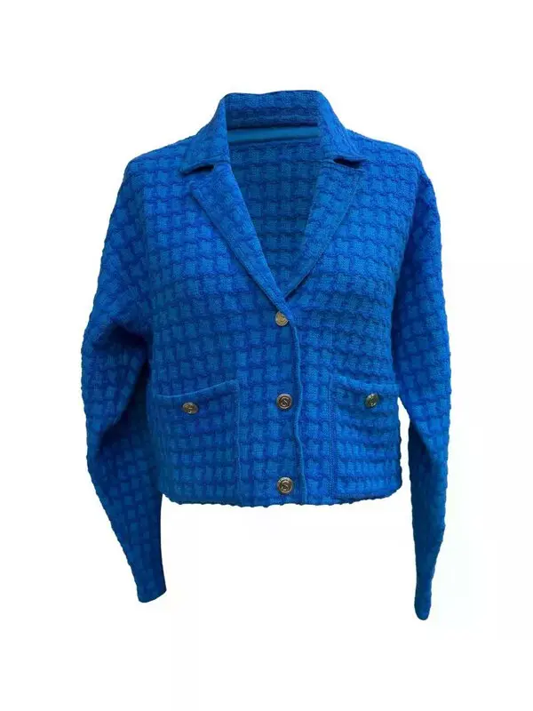 Sandro Tweed Cropped Blazer