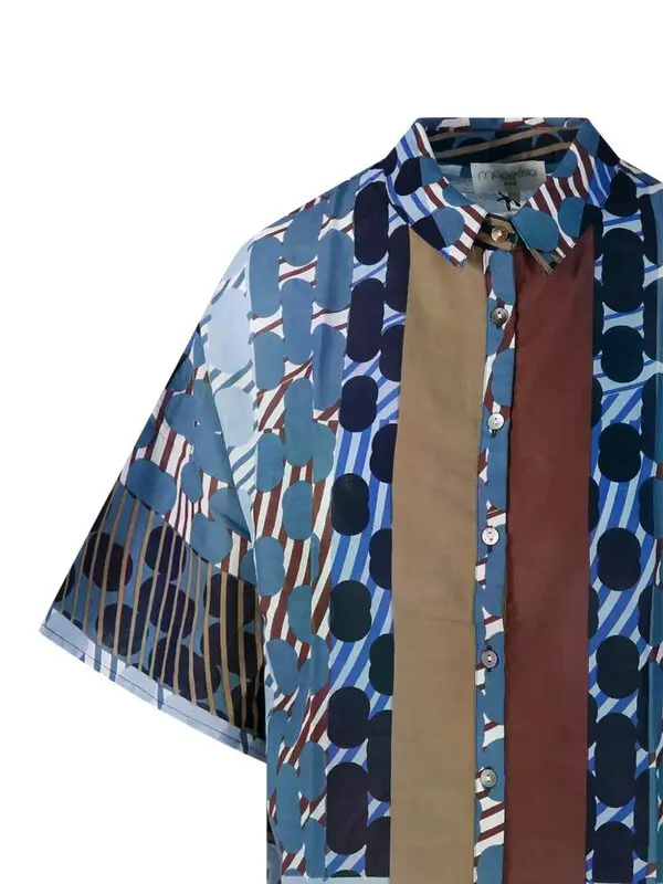 MAPOÉSIE Abstract-print Shirt