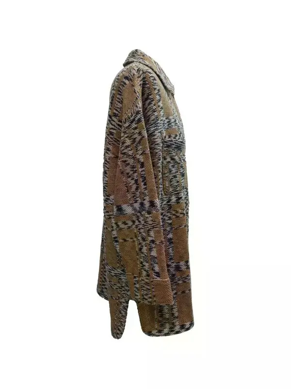 Missoni Knitted Button-down Coat