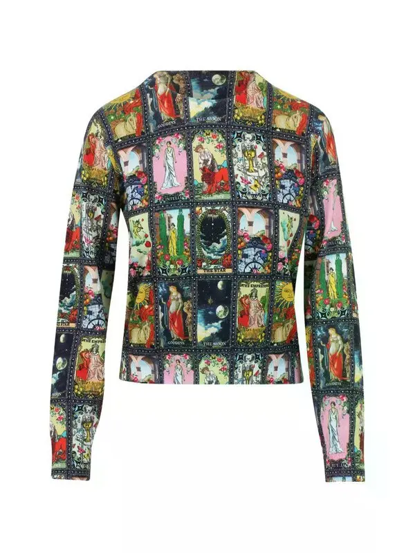 Alice + Olivia Tarot-print Sweater