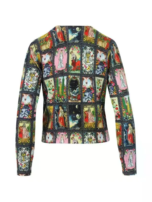 Alice + Olivia Tarot-print Sweater