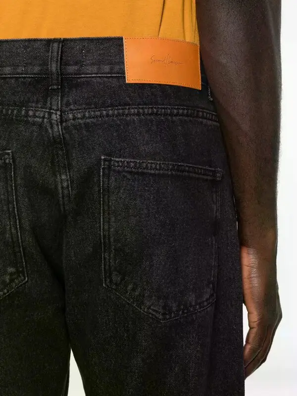 SECOND / LAYER Straight-leg Jeans - Black