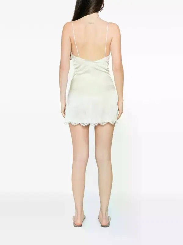 Oseree Lace-trim Dress