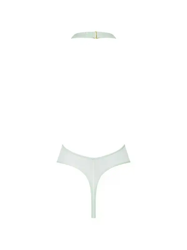 MAISON CLOSE Minuit Halterneck Swimsuit - Green