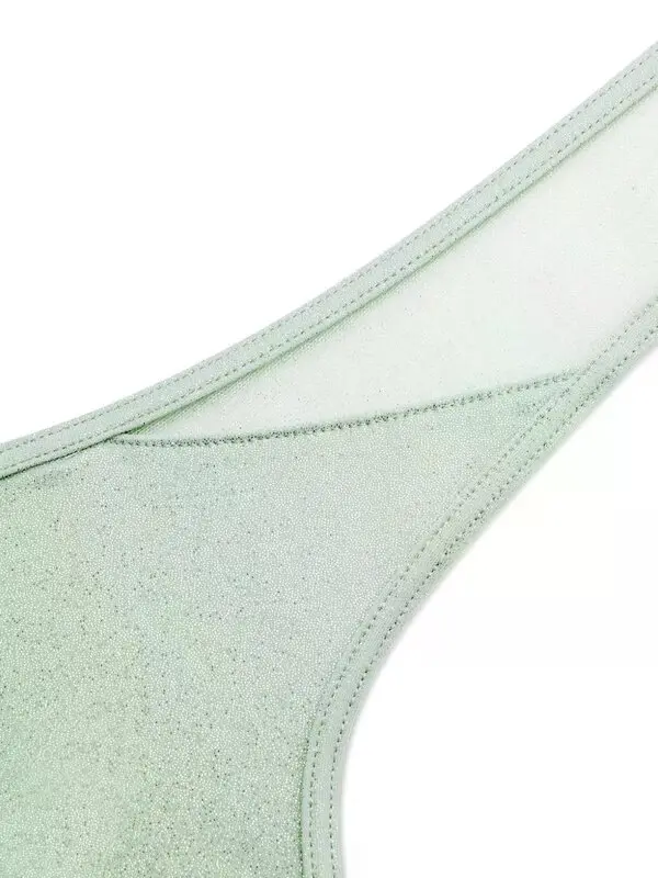 MAISON CLOSE Minuit Bikini Briefs - Green