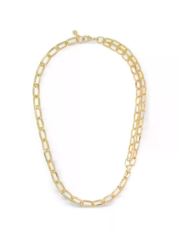 ROXANNE ASSOULIN Paperclip Layered Necklace - Gold