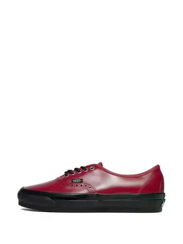 VANS Authentic 44 Brogue-detail Sneakers - Red