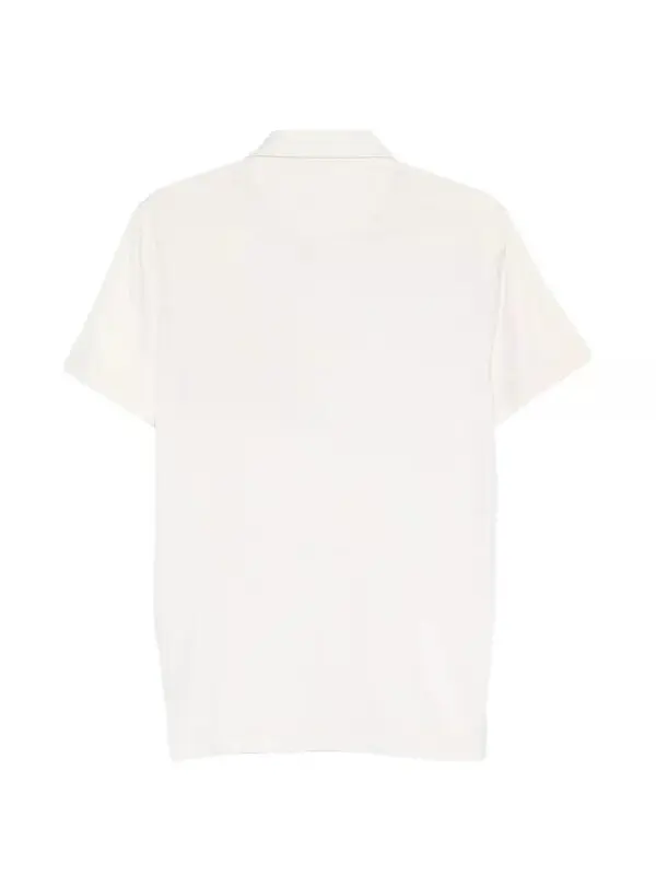 Fedeli Short-sleeve Polo Shirt - Neutrals