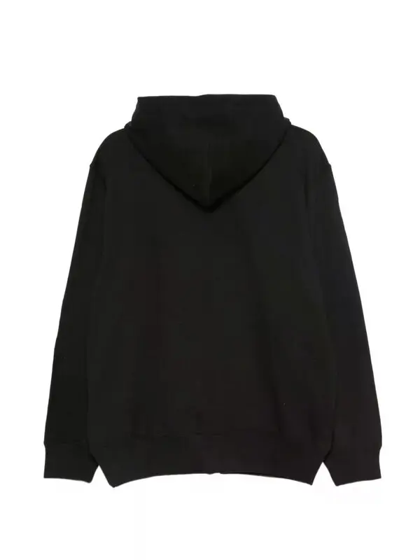 Play Comme Des Garcon Double Heart-patch Hoodie