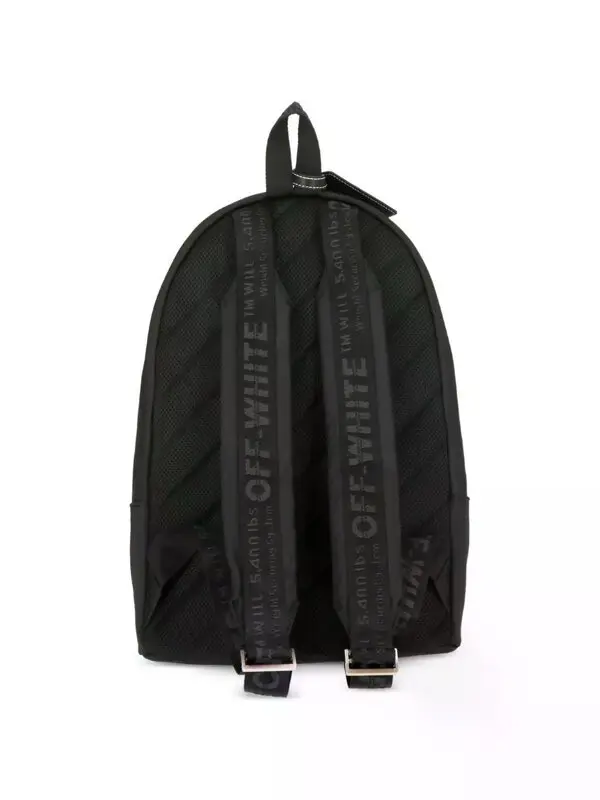 Off-White Arrows-patch Industrial Backpack - Black