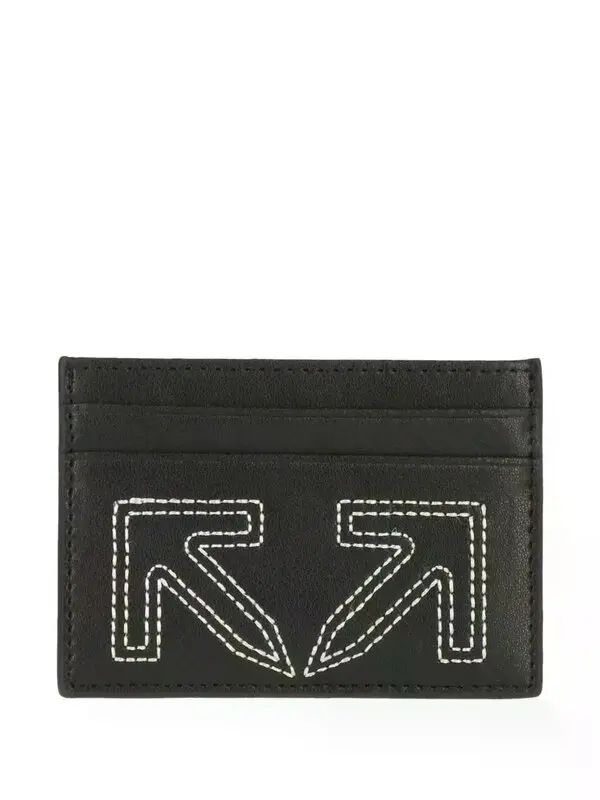 Off-White Arrows-motif Card Holder - Black