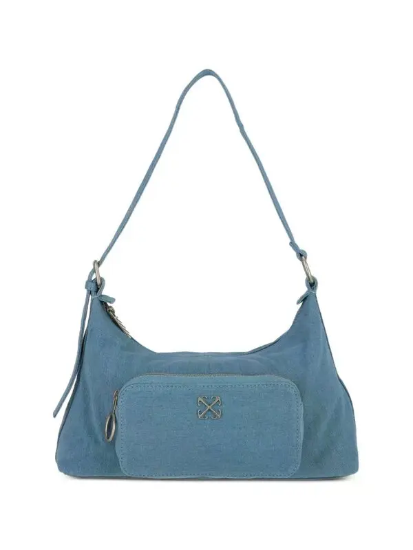 Off-White Arrows Denim Shoulder Bag