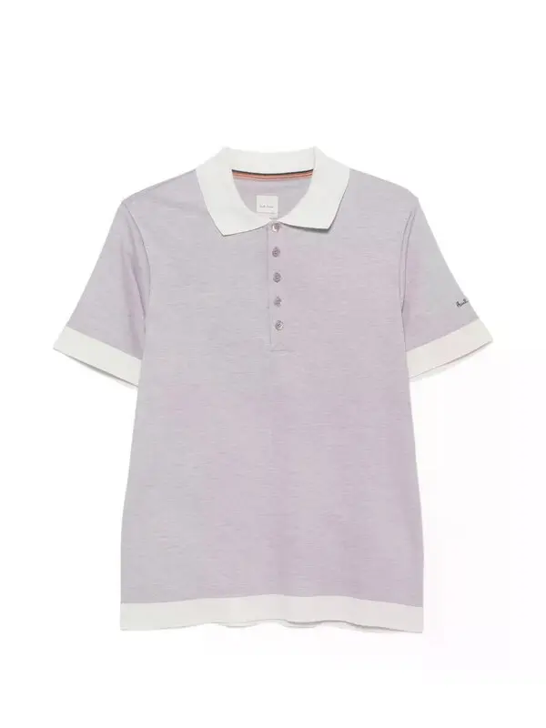 Paul Smith Ribbed-trim Polo Shirt