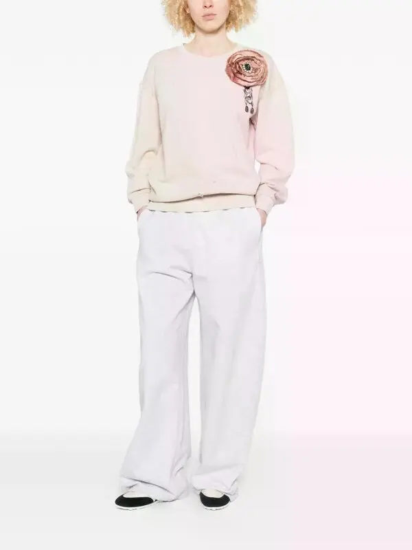 Pinko Distressed Sweatshirt