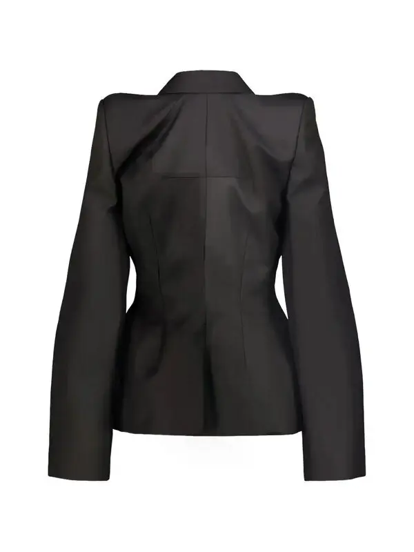 Matieres Fecales Structured-shoulder Blazer