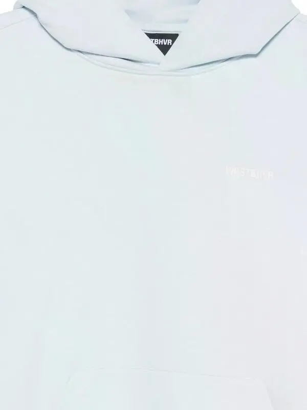 WRSTBHVR Hako V2 Logo-print Hoodie - Blue