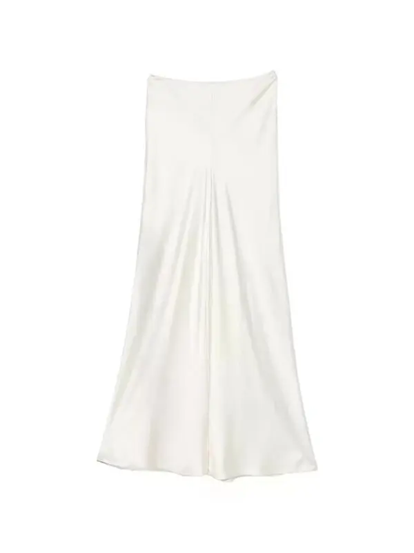 Norma Kamali Elephant Bias Trousers - White