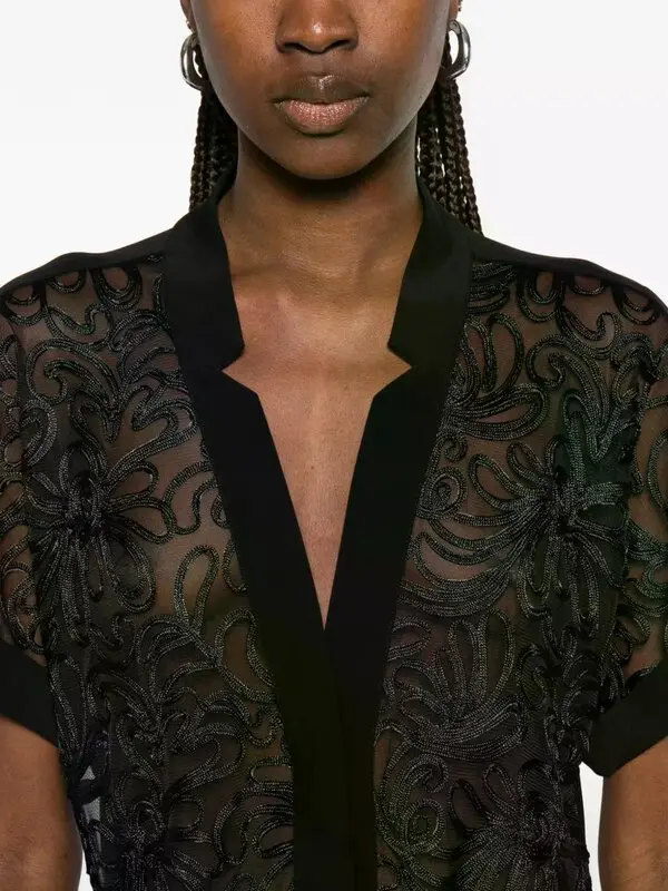 Norma Kamali Geralyn Lace-panel Jumpsuit
