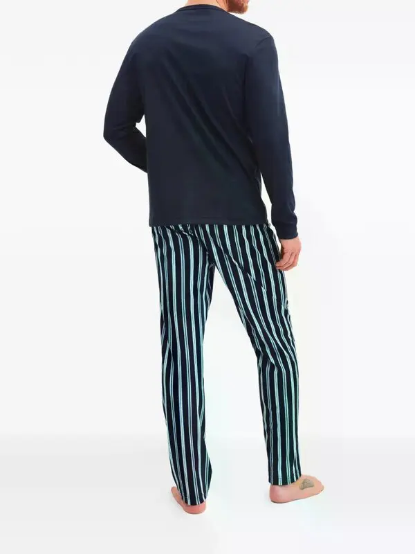 CALIDA Striped Long-sleeve Pajamas Set