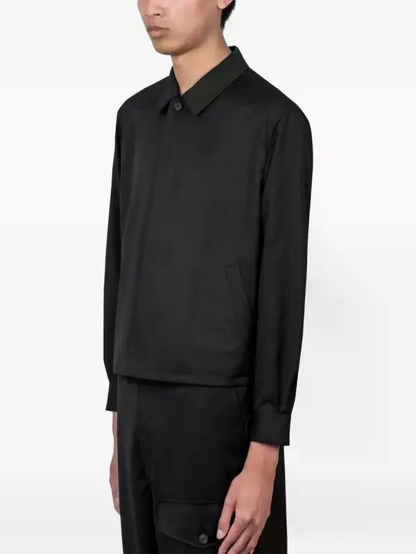 Auralee Wool Shirt Jacket