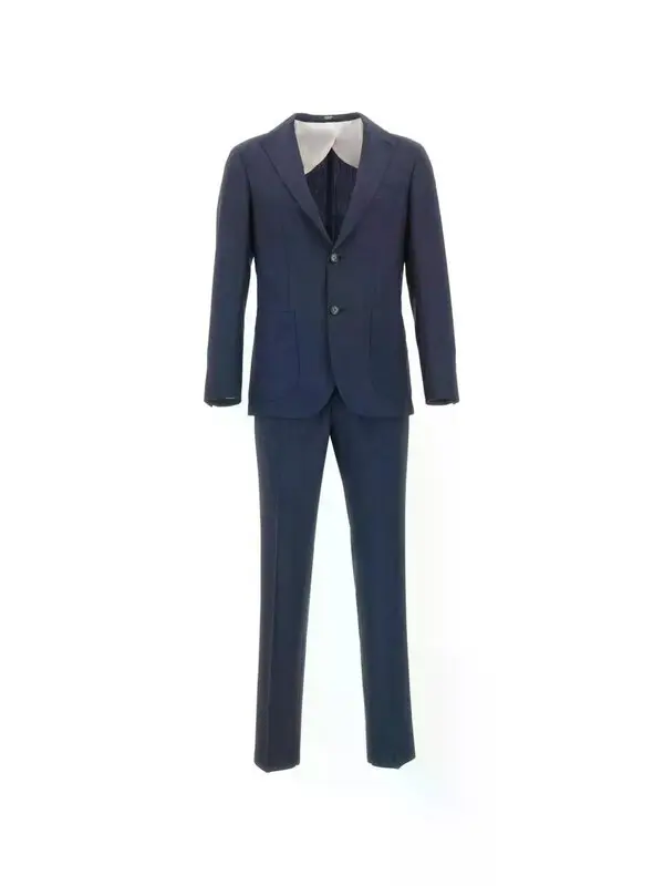 BARBA NAPOLI Pinstripe Virgin Wool Suit