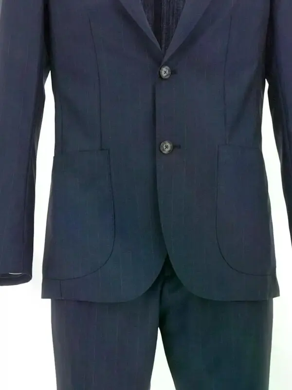 BARBA NAPOLI Pinstripe Virgin Wool Suit
