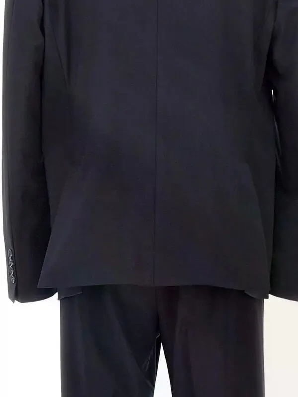 UNGARO Double-breasted Peak-lapel Suit - Blue