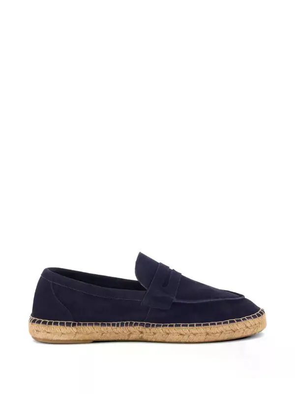 Boggi Milano Suede Loafer Espadrilles